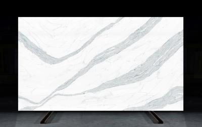 China OLK7526 Strong Wave Natural Stone Looking Contractors And Wholesalers' Favorite Quartz Stone Surfaces for sale