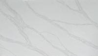 China OLK7063 New Style Calacatta With Natural Grain Pattern Book Match Quartz Surface for sale