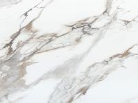 China OLK1003G Calacatta Gold New Collection Vain To Full Body Printed Quartz Stone Hd Inkjet Print Technology Slab for sale