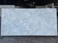 China OLK1006G New Collection Super White(Superwhite) Vain To Full Body Printed Quartz Stone Hd Inkjet Print Technology Slab for sale
