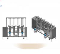 China Semi Automatic Permanent  Iron Separator Machine Slurry Iron Remover Wet Magnetic Separator for sale