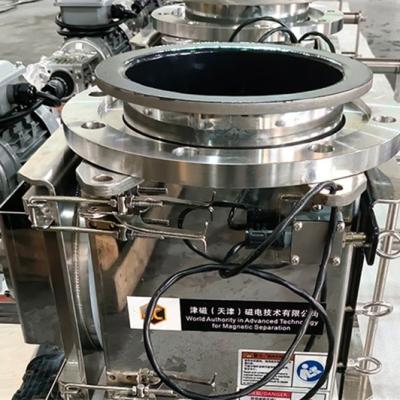 China Rotary Magnetic Separator for Lithium Batteries 10000-16000 Gauss for sale