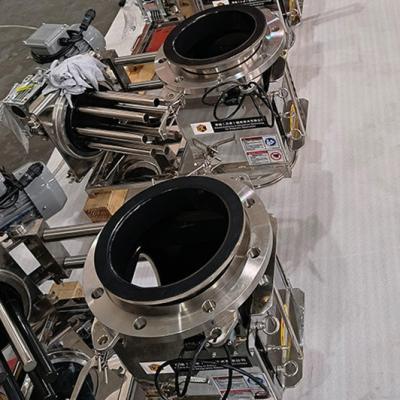 China Custom Rotary Magnetic Separator 12,000-18,000 Gauss for Lithium Battery for sale