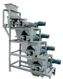 China Permanent Roller Type Magnetic Separator Roll Width 500mm 1000mm 1500mm for sale