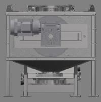 China Pneumatic Self Cleaning Rotating Permanent Magnetic Iron Remover / Magnetic Separation Equipment for sale