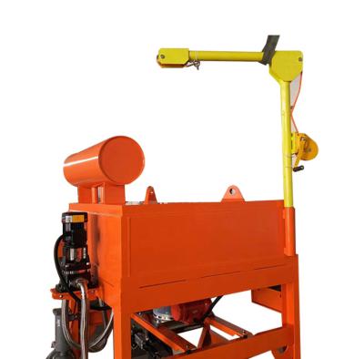 China Circular Shape Strong Dry Magnetic Separator For Belt Conveyor Lifting for sale