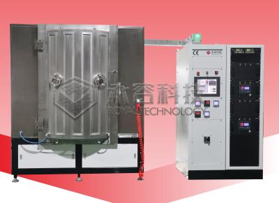 China PVD Hard Chrome Plating On Aluminum Wheels , Car Wheels PVD High Glossy Chrome Coating Machine for sale