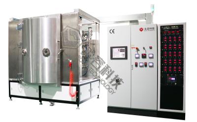 China PVD TiN Titanium Nitride Coating Equipment Vacuum For Glassware for sale
