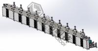 China Multiple Chambers Roll To Roll Continuous Magnetron  Sputtering Deposition System for sale