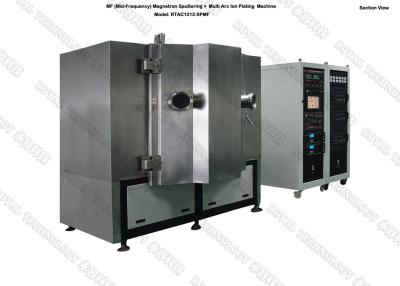 China Mid - Frequency Magnetron Sputtering Coating Machine, MF Sputtering Coating Plant, Sputtering Vacuum Deposition System for sale