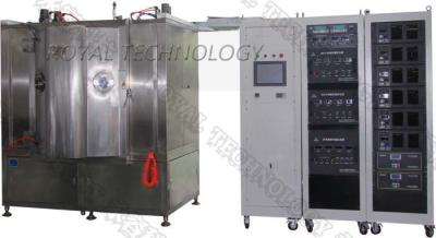 China Automatic Metal Alloy Lighter PVD Plating Machine , Cathodic Arc Vacuum Coating Machine for sale
