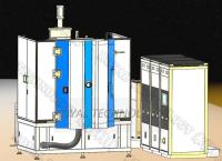 China Copper Circuit Board TiN Coating Machine ,  MF Magnetron Sputtering System for sale