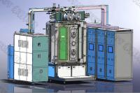 China PVD Vacuum Metallizing Equipment on Copper Valves , Plumber Fittings / Chrome Plating Machine for sale