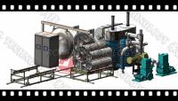 China Horizontal High Vacuum Sputter Deposition System , DC Sputtering Coating Machine on Plastic parts for sale