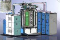 China Ceramic Tiles Titanium Nitride Coating Machine , Cathodic Arc Tin Plating Machine for sale