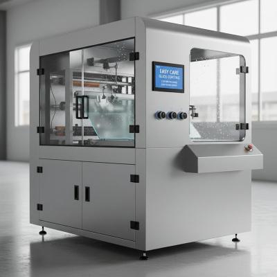 China Easy Care Glass Coating Machine With Low Maintenance And 220v Power Supply for sale