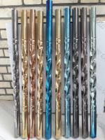 China Metal Rose / Gold Pipes Vacuum PVD Coating Services For Bathroom Fittings for sale