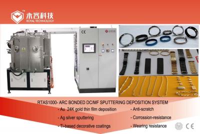 China Stainless Steel Jewelry PVD Gold Plating Machine ,  Silver Jewelry  IPG Gold  Vacuum Coating Equipment for sale