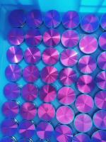 China PVD Pink Colors coating on glass, metal, steel parts for sale