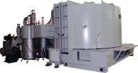 China Acrylic Diamonds Vacuum Metalizing Machine , Cylinder Vacuum Coating Equipment for sale