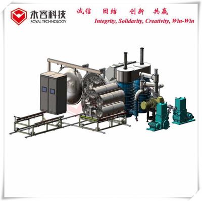 China Helmet vacuum metallzing, Gold, Silver  Anti-scratch film coatings on Helmets for sale