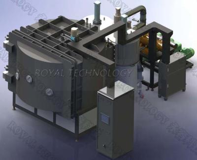 China Glass Bulb Thermal Evaporation System，Metal steel lighting and lamp reflector Coating for sale