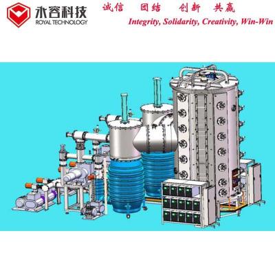 China Large size Titanium Coating Machine,  Cathodic Multi Arc PVD Plating for sale
