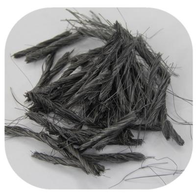 China PP Fiber Twisted Bunchy Forta-Ferro Fiber For Industrial Floor for sale