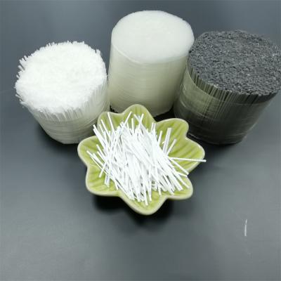 China Synthetic Polypropylene PP Macro Fiber For Shotcrete And Reinforced Concrete for sale