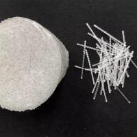 China Concrete Reinforced Polypropylene Fibre Macrofibers 54mm For Construction Mining for sale
