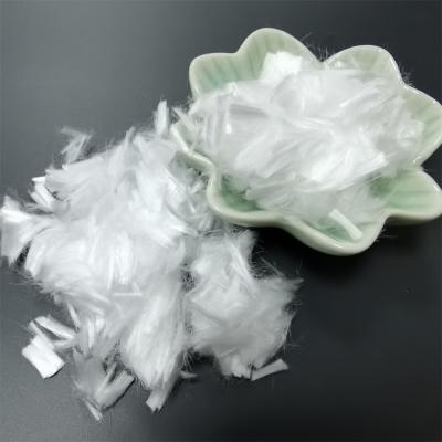 China Micro Polymer PP Polypropylene Fiber Monofilament Fibre For Concrete Reinforcement for sale