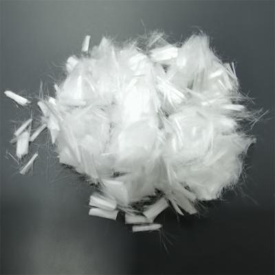 China 6mm Monofilament Reinforced Concrete Polypropylene PP Fiber For Construction for sale