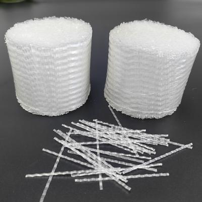 China Synthetic Polypropylene Fiber Wave Form 54mm For Shotcrete for sale