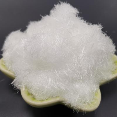 China 105degree Melting Point PE Fiber Product As Explosion Proof Fiber For Non Fired Bricks for sale