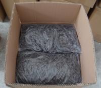 China Grey Color Polypropylene Macro Twisted Bundle Synthetic Fiber 54mm For Concrete Reinforcement for sale