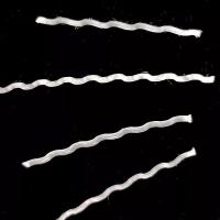 China Concrete Synthetic Macro Fiber Pp Fiber Wave For Hydropower Engineering Cracking Resistant for sale