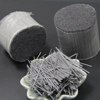 China 48mm Transparent PP Macro Fiber Wave For Waterproof Layer And Buffer Layer Of Underground Water Conservancy Project And Tunnel for sale