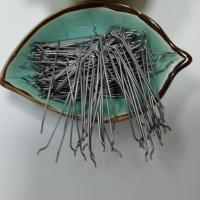 China 80/60 Glue Hooked End Steel Fiber For Reinforcing Concrete Floor for sale