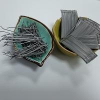 China 80/60 Glue Hooked End Steel Fiber For Reinforcing Concrete Floor for sale