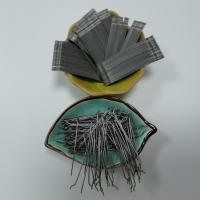 China 80/60 Glue Hooked End Steel Fiber For Reinforcing Concrete Floor for sale