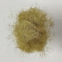 China Golden Solid Micro Steel Fiber For Concrete And Highway Road Construction for sale