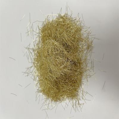 China High Bonding Strength Copper Coated Micro Steel Fiber For Engineering for sale