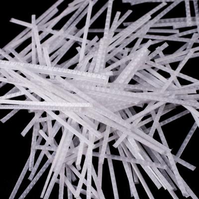 China Good Toughness PP Macro Fiber Embossed For Water Conservancy And Hydropower Projects for sale