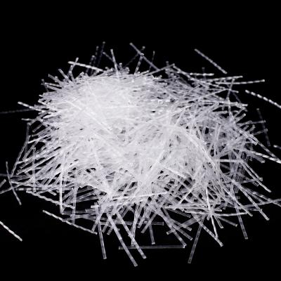 China PP Macro Fiber Wave Form Instead of Welded Metal Mesh And Steel Fibers in Concrete Structures For Bridge And Tunnel Roof for sale