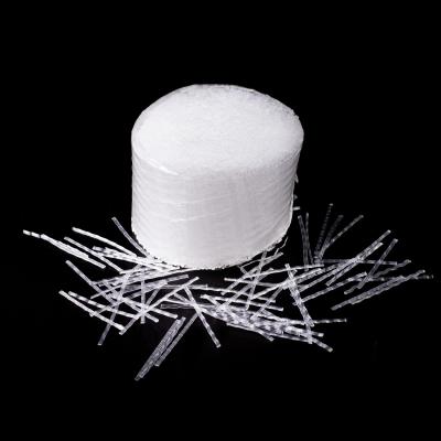 China 48mm Polypropylene Fiber Wave Form For Bridge And Tunnel Roof for sale