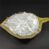 China 6mm White HD Glass Fiber For Anti Cracking And Reinforcement Concrete for sale