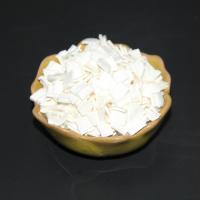 China White Color Flake Lignin Fiber For Concrete Mortar Gypsum Products for sale