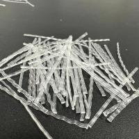 China CE Certified Concrete Engineering PP Macro Wave Fiber 40mm For Beton for sale