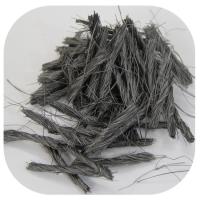 China White 51/54mm PP Macro Fiber Twist Bunchy Fiber For Concrete Reinforcement for sale