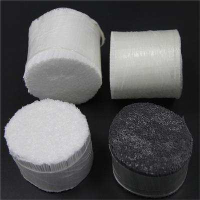 China 48mm PP Macro Fiber Embossed To Instead Traditional Steel Mesh for sale
